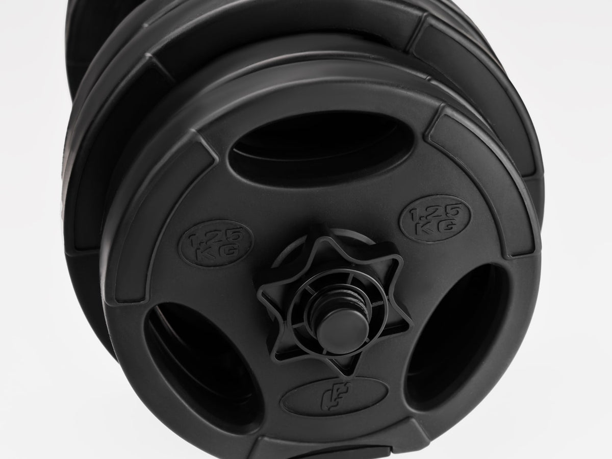 50KG Dumbbell Barbell Weight Plates Set